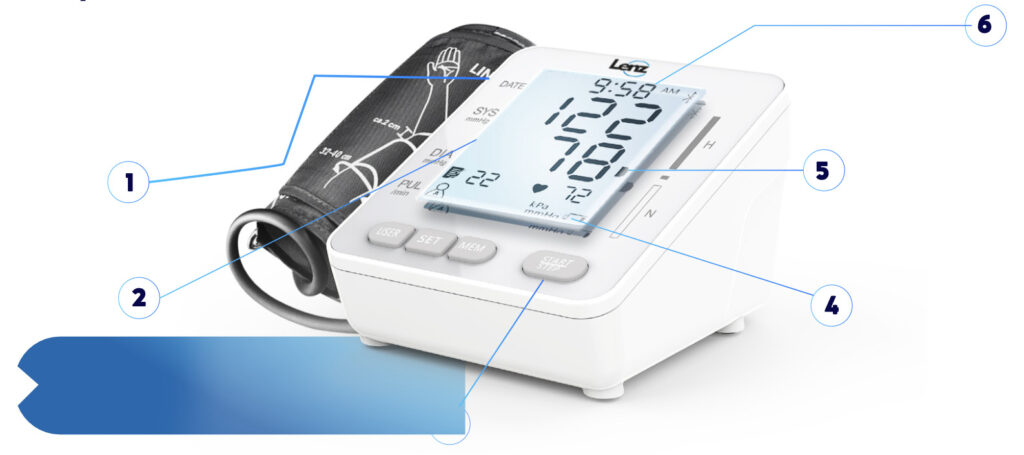 Tensiómetro lenz LT P30 Altavoz - COIMPORMEDICA: Venta de equipos e ...